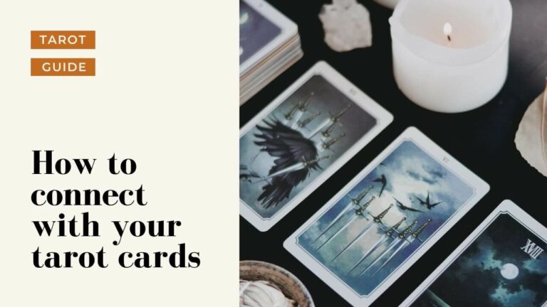 How To Connect With Your Tarot Cards | Helpful Tarot Guide | Tarot Happy