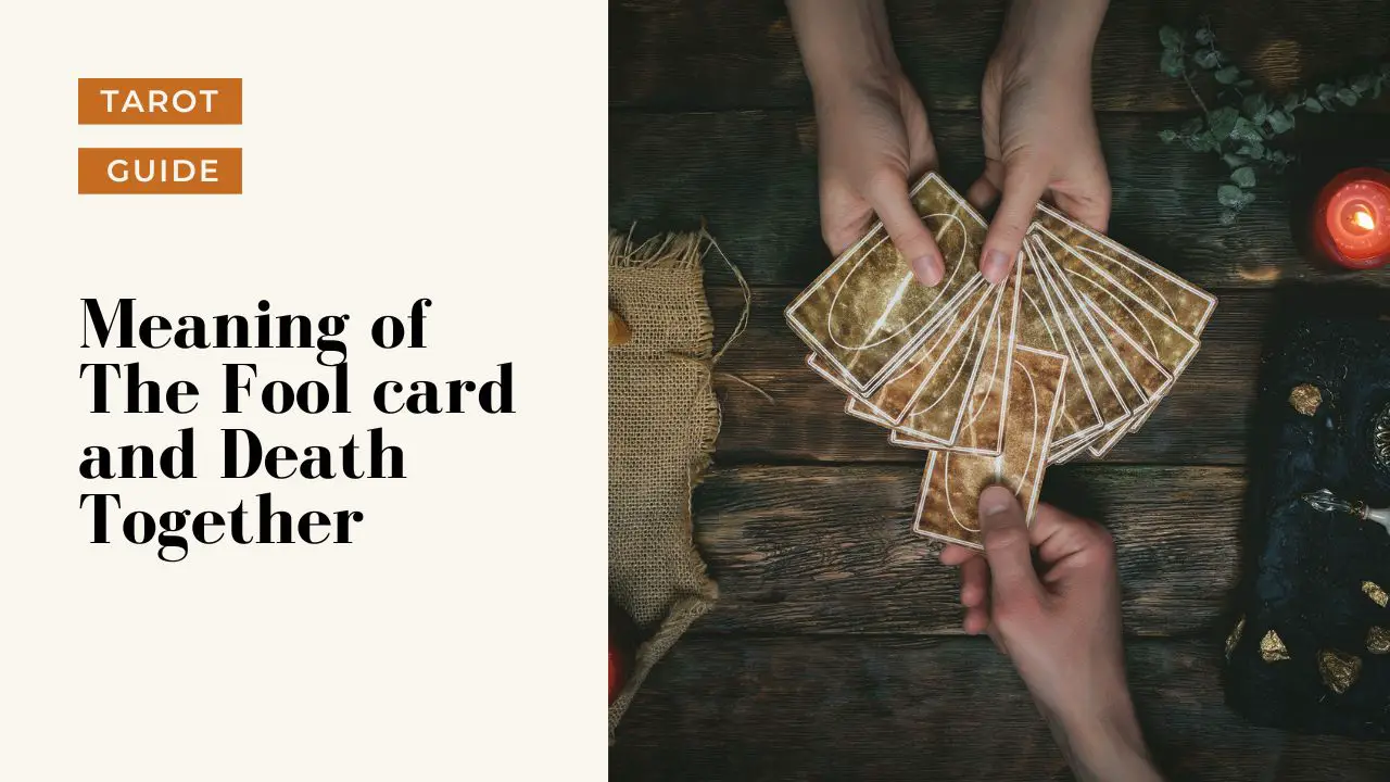 Drawing The Fool Card And Death Tarot Cards Together | What Do They ...
